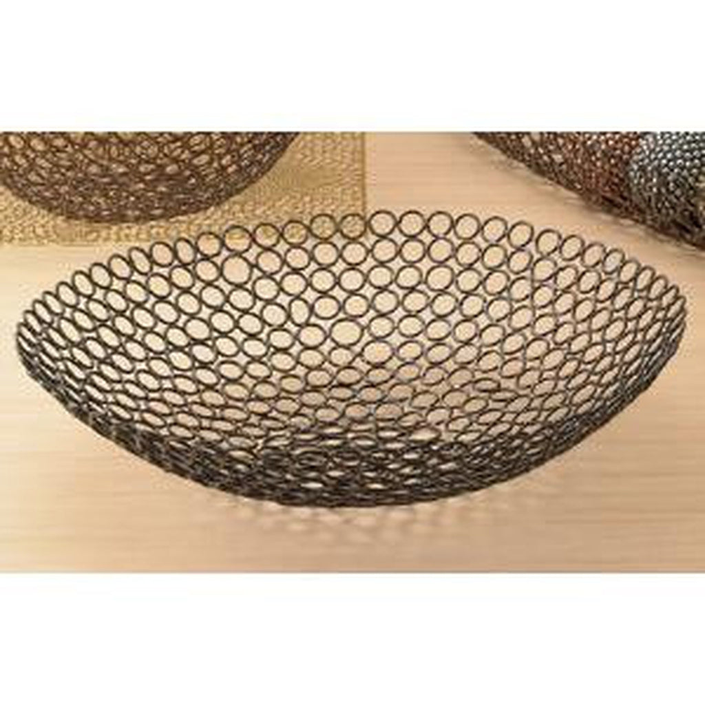 Copper Round Circle Link Basket – The Present Event